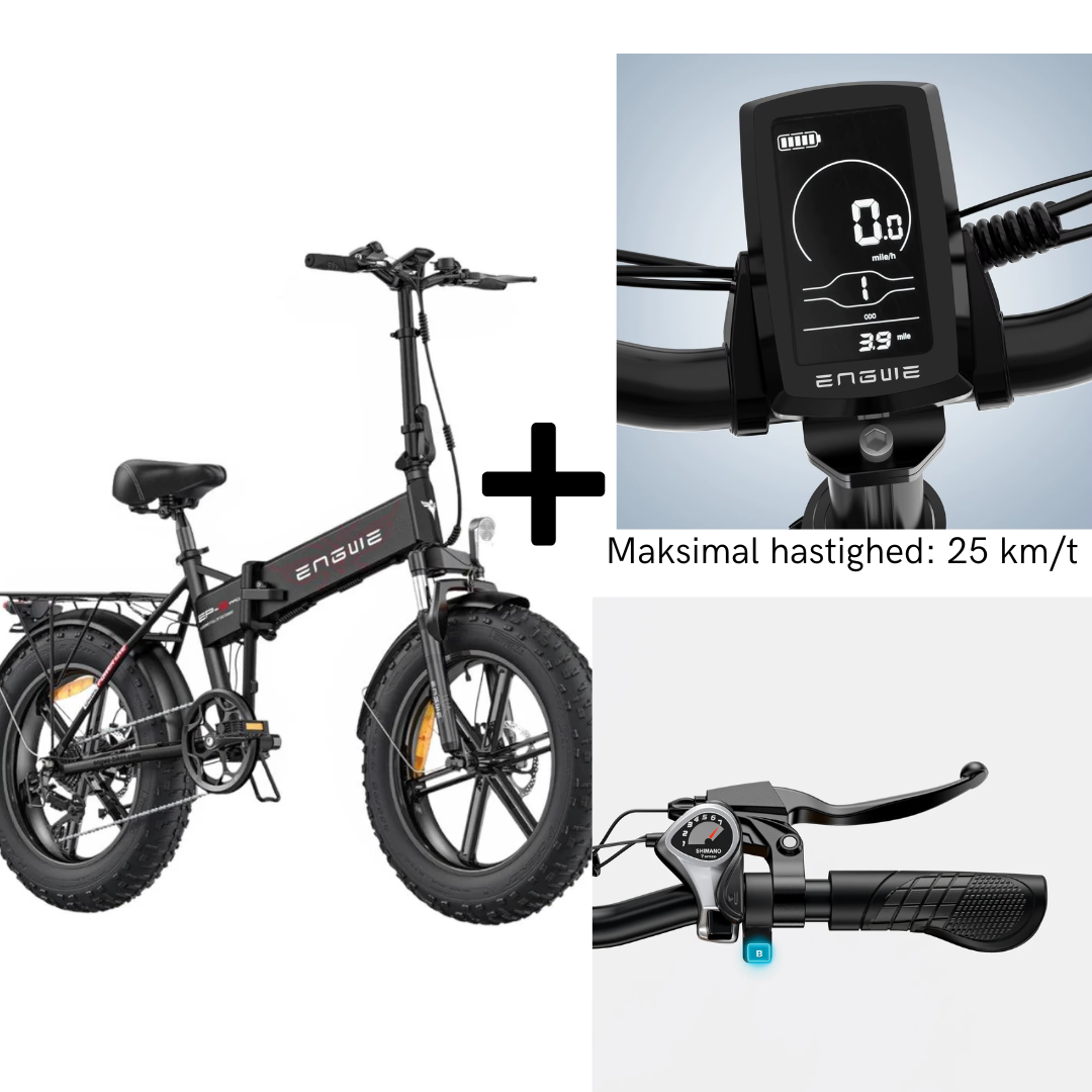 ENGWE EP-2 PRO Fatbike | Lang Rækkevidde – Fat Bike Eksperten